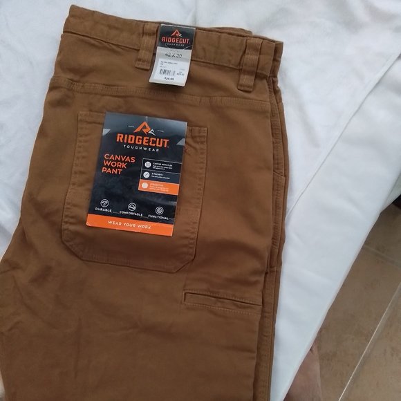 Ridgecut (tractor supply) | Pants | Canvas Work Pants Ridgecut By Tractor Supply Side Pocket On ...